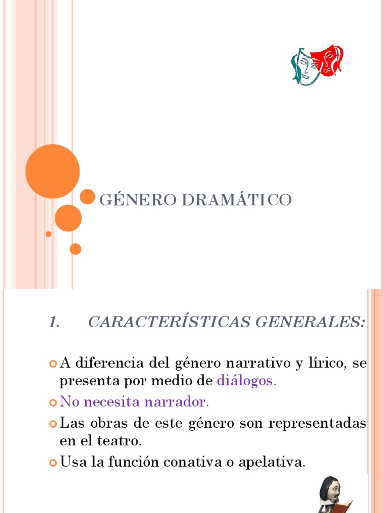 Género Dramático | PDF | Comedia | Teatro