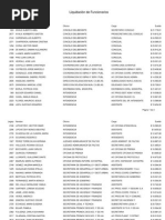 Rol de Pagos - GAD Municipal de Cuenca | PDF