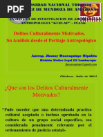 Funciones del Peritaje Antropológico | PDF | Antropología | Conocimiento