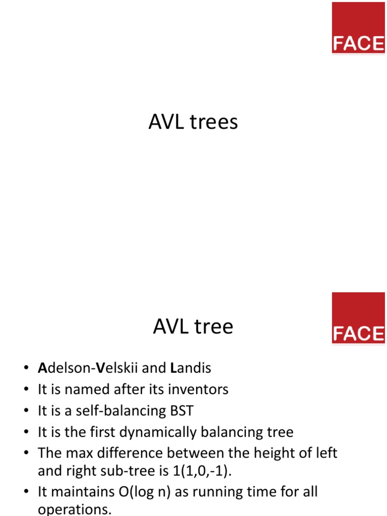 AVL Trees | PDF
