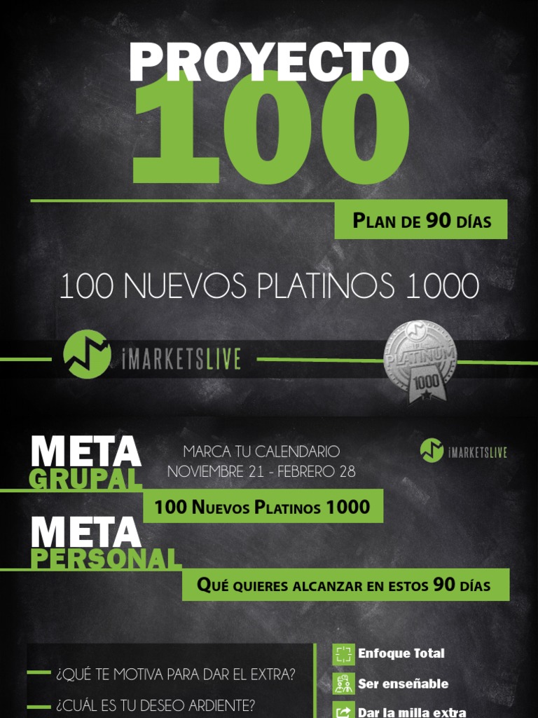 Presentacion Proyecto 100 PDF | PDF