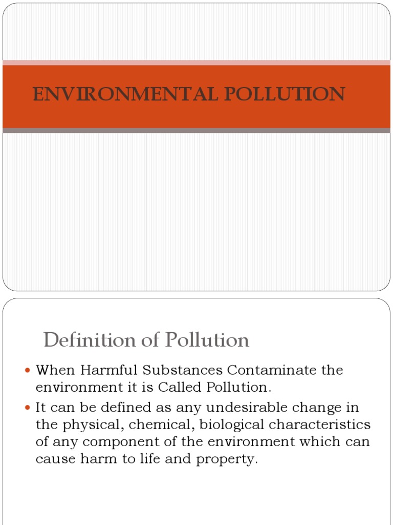 Understanding Environmental Pollution | PDF | Air Pollution | N Ox
