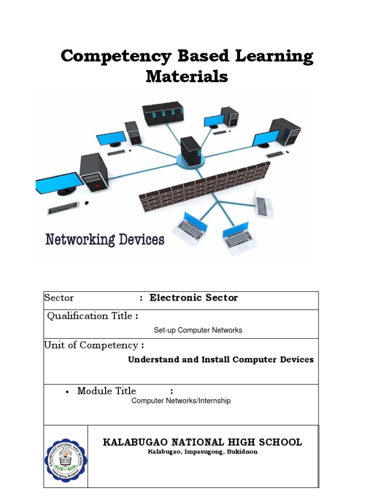 Competency Based Learning Materials | PDF | Disk Storage | Hard Disk Drive