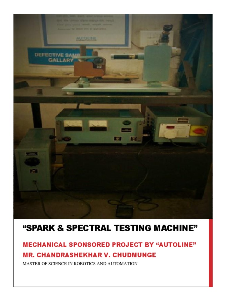 Spark & Spectral Testing in Manufacturing | PDF | Interferometry | Steel