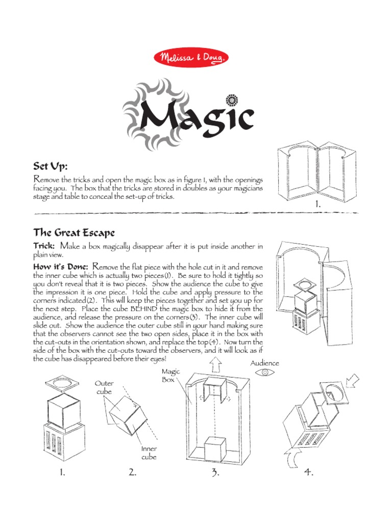 DeluxeMagicSet Instructions PDF | PDF