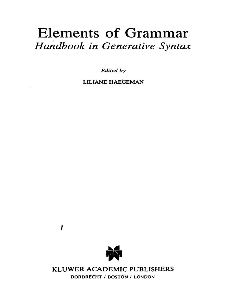 BAKER - Thematic Roles and Syntactic Structure | Download Free PDF | Subject (Grammar) | Syntax