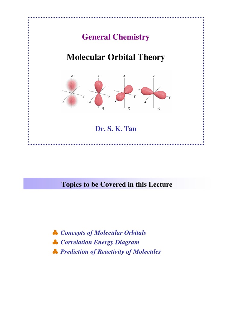 Molecular Orbital Theory | PDF | Molecular Orbital | Covalent Bond