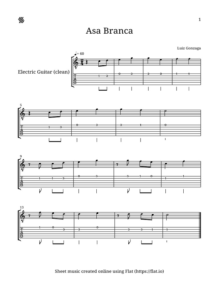 Asa Branca PDF | PDF