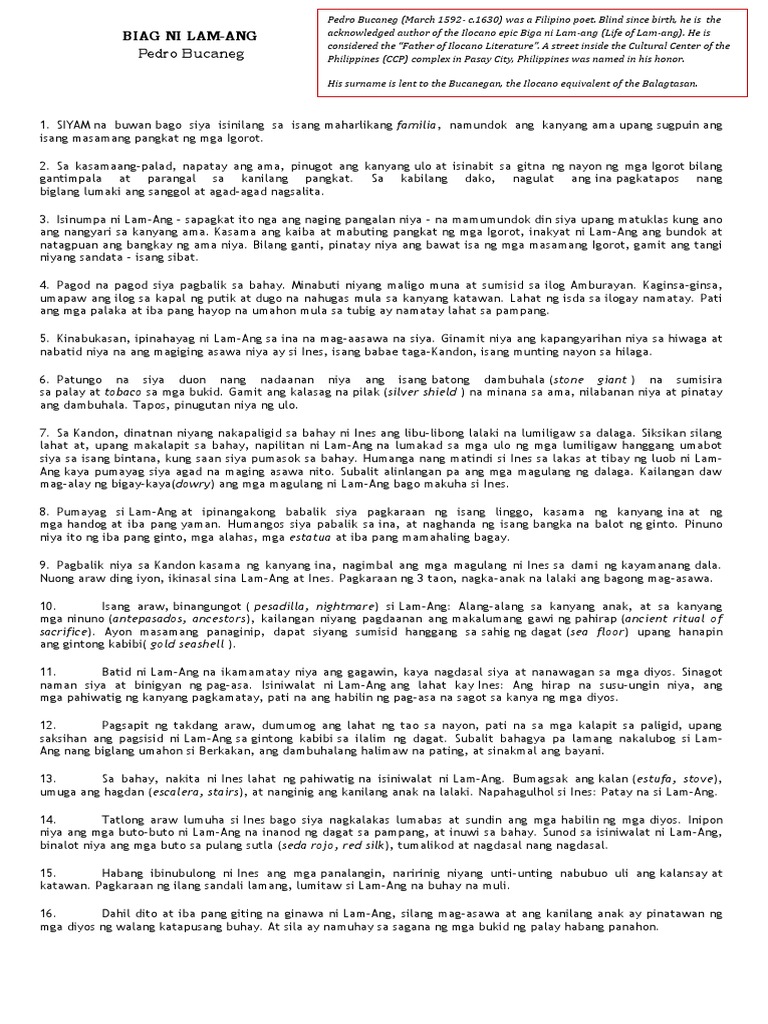 Pedro Bucaneg | PDF