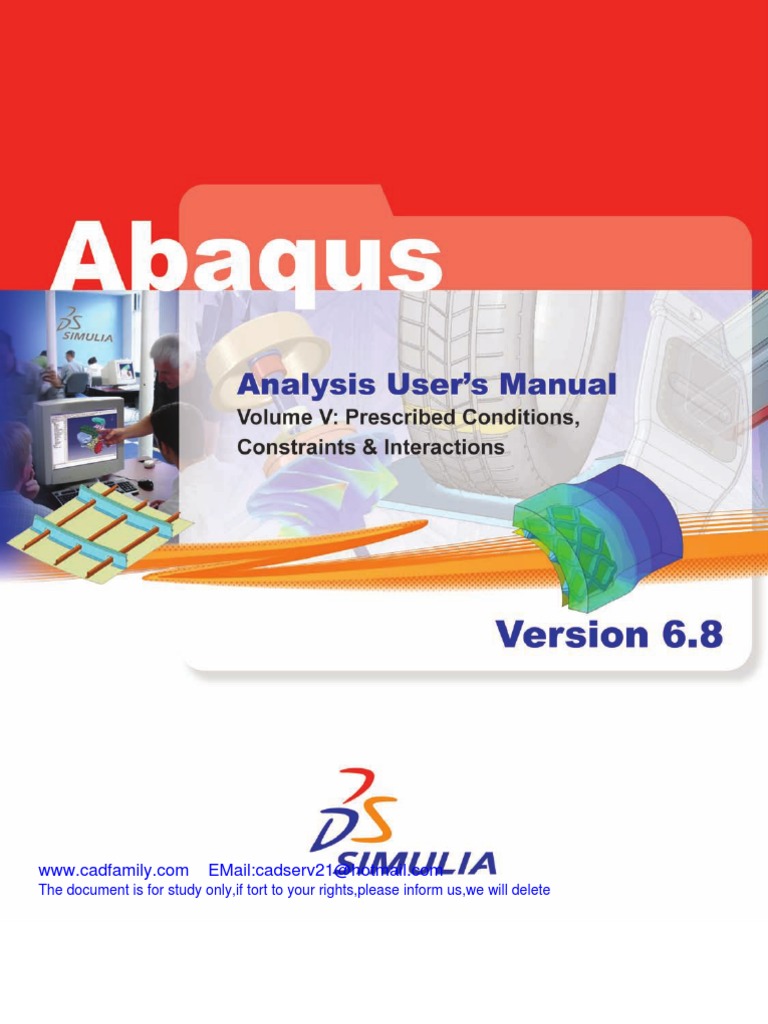 Abaqus 6 8 Analysis 5 | PDF | Plasticity (Physics) | Elasticity (Physics)