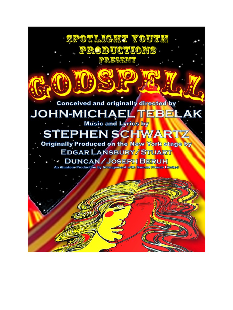 Godspell Script PDF | PDF