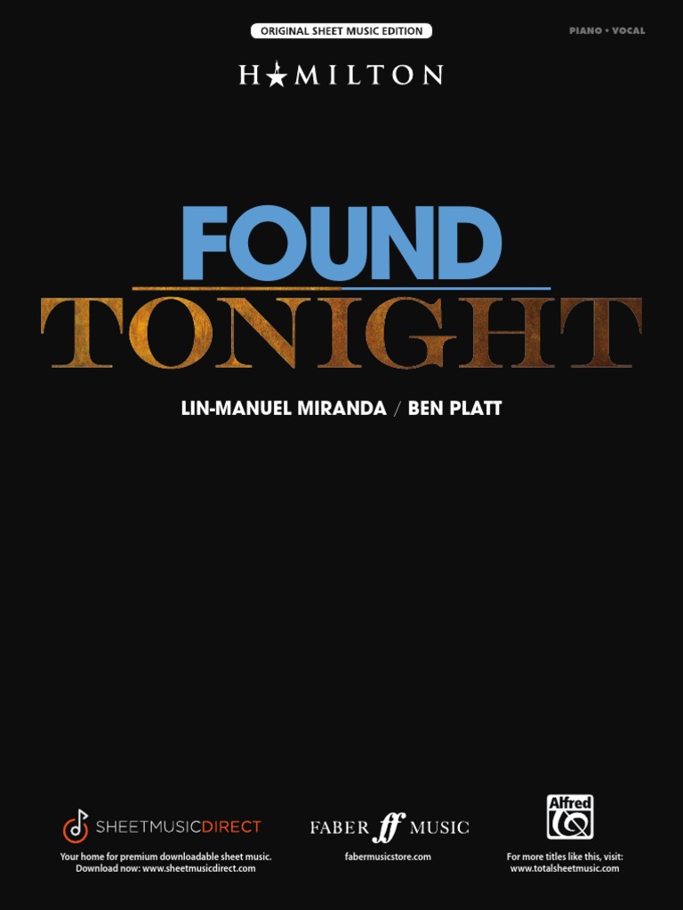 Found: Lin-Manuel Miranda / Ben Platt | PDF