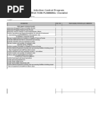 Patient Room Readiness Check List | PDF