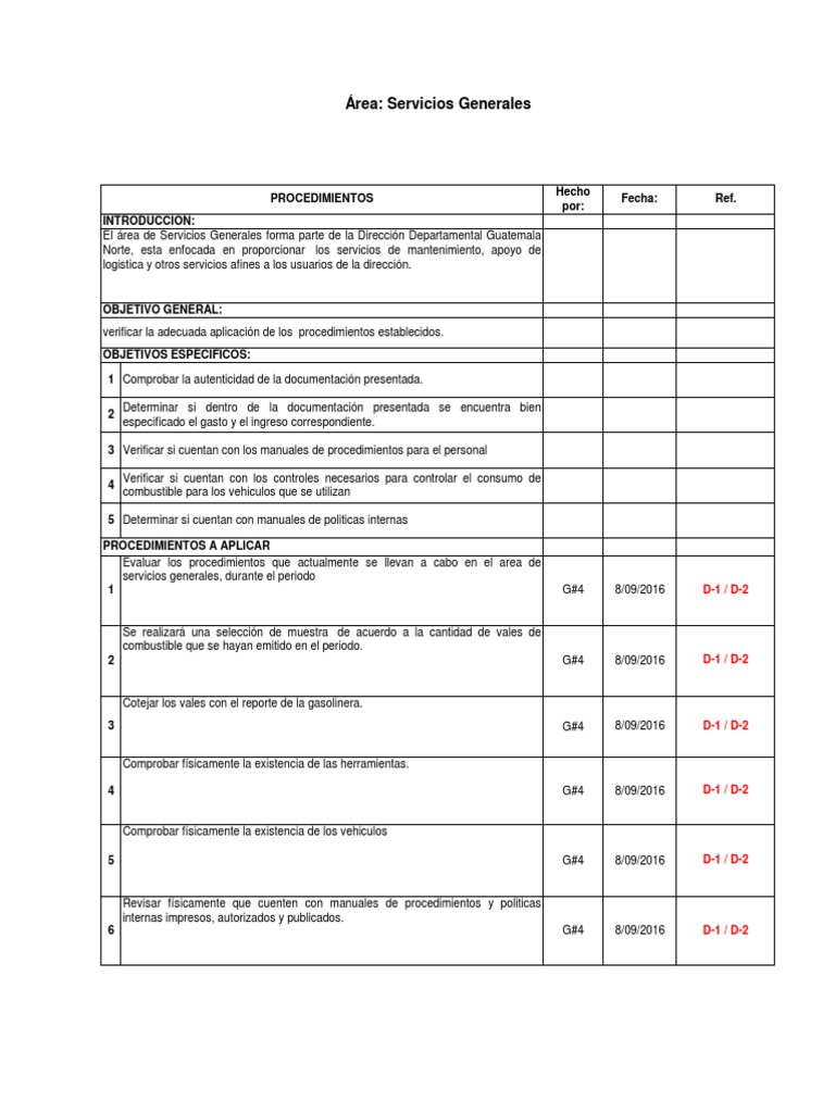 4.programa de Servicios Generales | PDF | Informática | Informática y ...