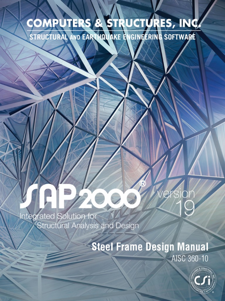 Steel Design - SAP 2000 | PDF | Bending | Structural Engineering