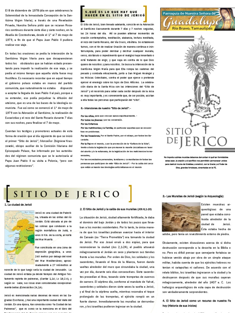 Sitio de Jerico PDF | PDF | María, madre de Jesús | Arca de la Alianza