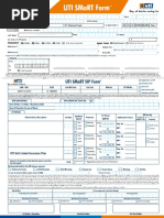 UTI - New Editable Transaction Application Form For Purchase Redemption ...