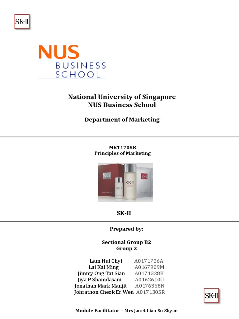 SK II Final Cover Page | PDF