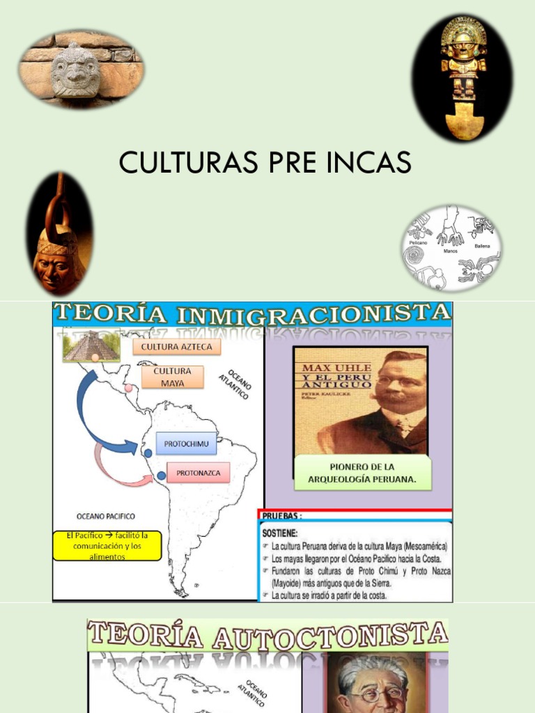 Culturas Preincas.pptx | Arqueología | Cultura (general)