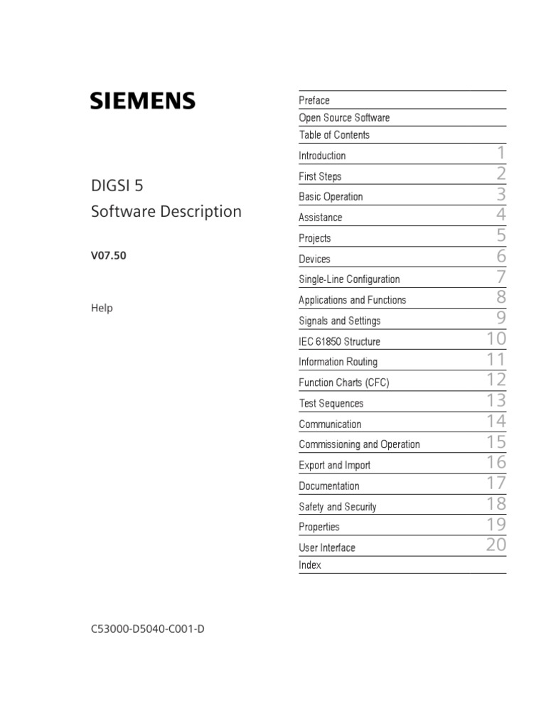 DIGSI 5 Software Description V07.50 Help | PDF | Icon (Computing ...
