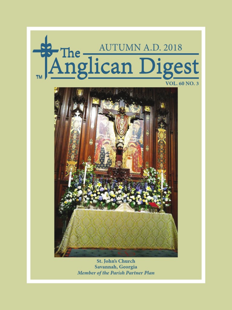 The Anglican Digest - Autumn 2018 | PDF | Jesus | Gospels