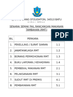 Surat Setuju Terima RMT 2020 | PDF