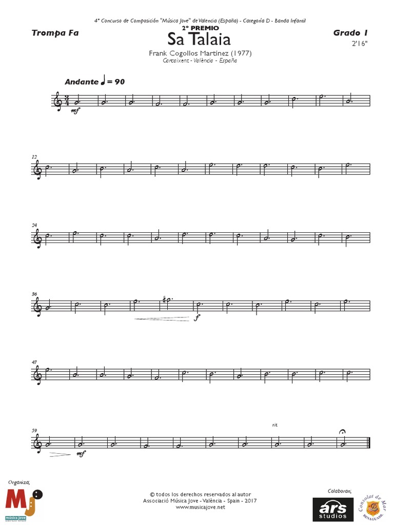 Sa - Talaia - Trompa Fa | PDF | Entertainment (General)
