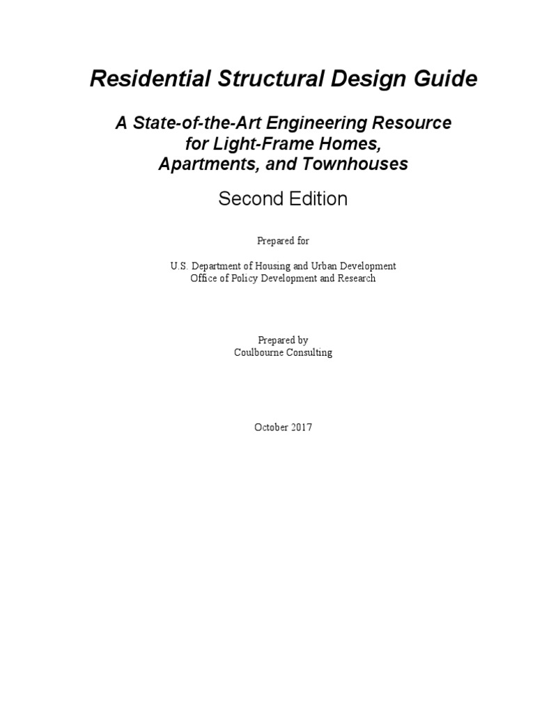 RSDG 1 | PDF | Framing (Construction) | Lumber