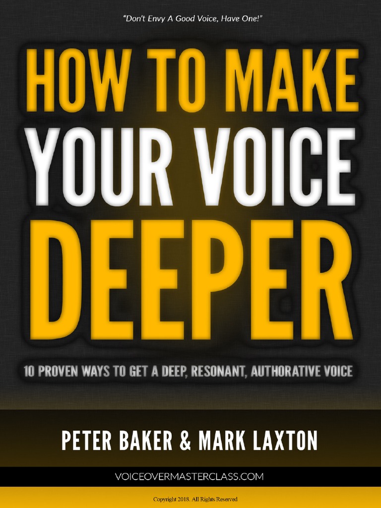Deep Voice | PDF | Human Voice