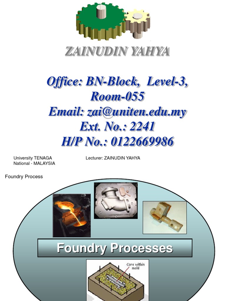 Foundry Process | PDF | Foundry | Casting (Metalworking)