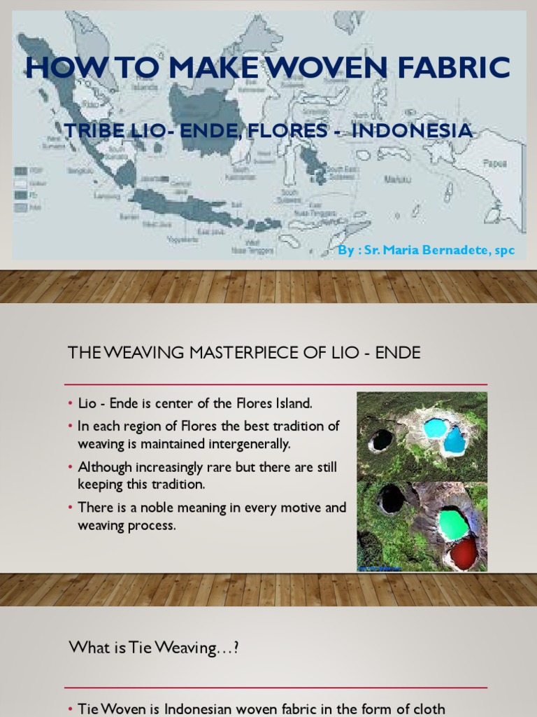 Traditional Lio-Ende Weaving Guide | PDF | Cooking, Food & Wine | Art