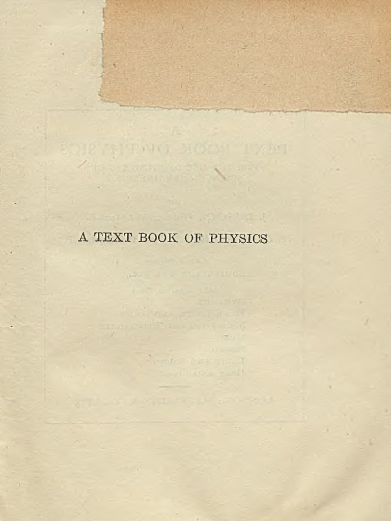 BCPS - 43080 - 1945 - A Text Book of Physi PDF | PDF | Lens (Optics ...