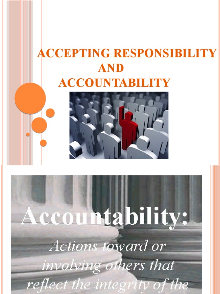 Accepting Responsibility AND Accountability | PDF | Risk | Risk Management