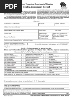 Florida School Entry Health Exam Form | PDF | Tuberculosis | Health Care