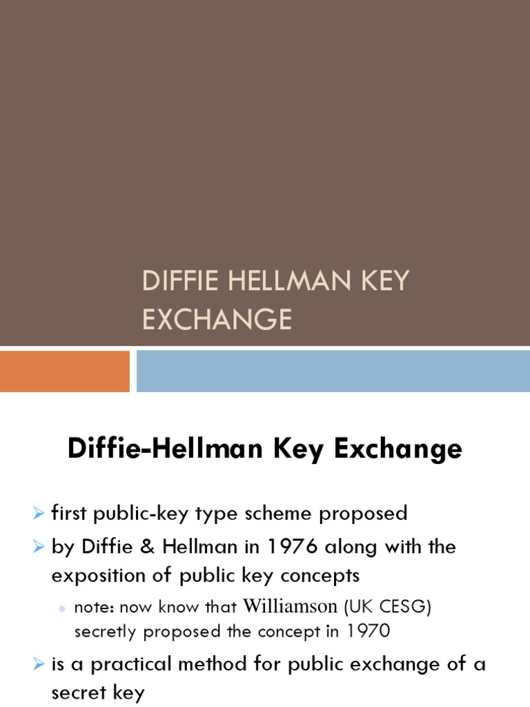 Diffie Hellman | PDF | Public Key Cryptography | Digital Rights