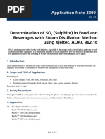 Ripper Titration for SO2 in Wine | PDF | Titration | Chemistry