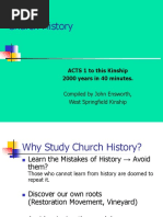 Church History Timeline Template | PDF | Christian Church | Eastern ...