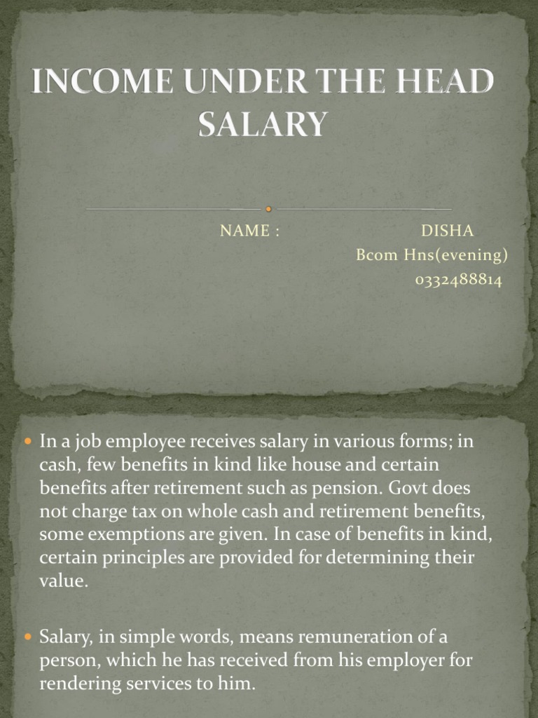Name: Disha Bcom Hns (Evening) 0332488814 | PDF | Salary | Employee ...