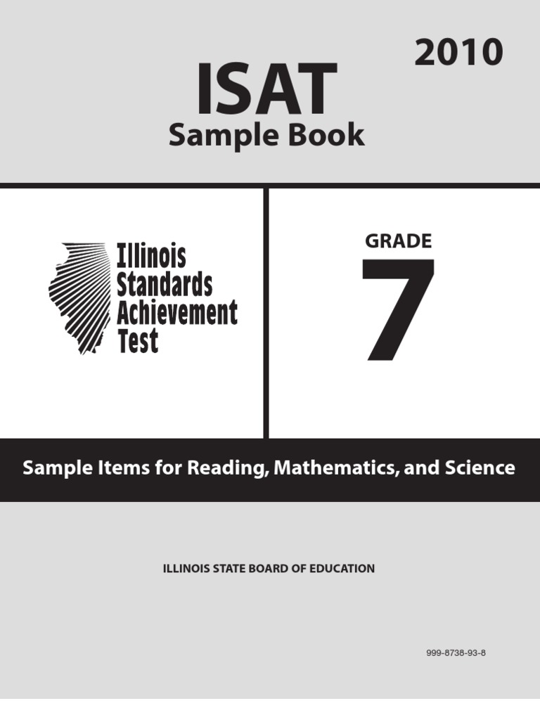 ISAT Sample Book Gr72010 | PDF | Multiple Choice | Rubric (Academic)