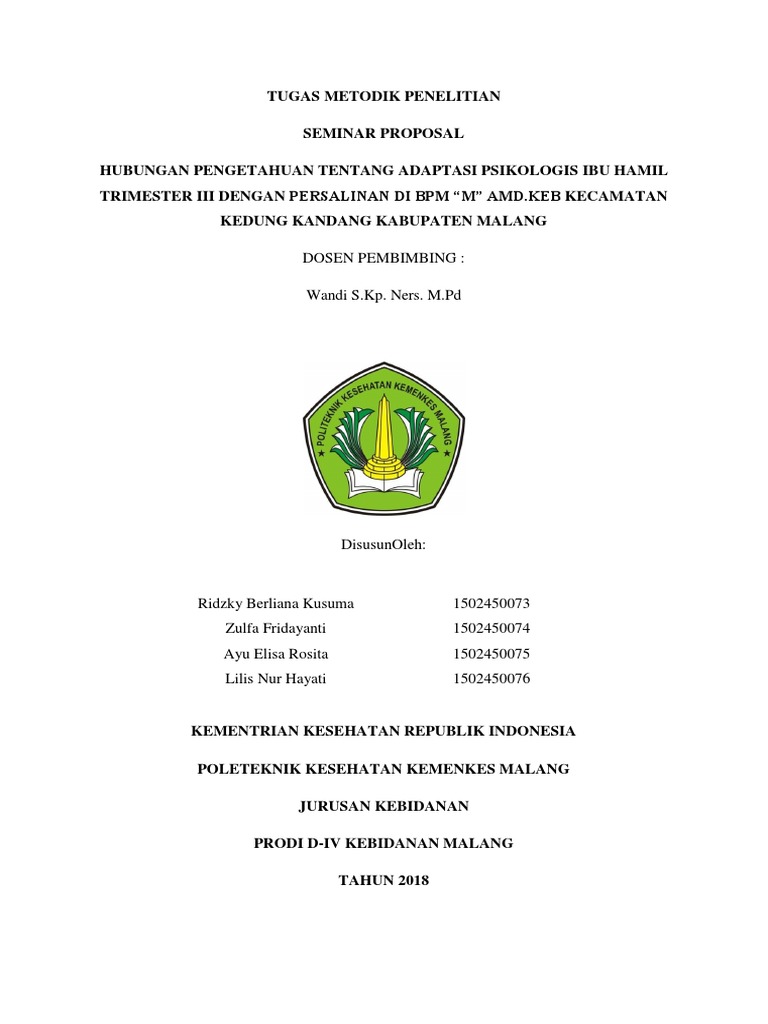 Seminar Proposal | PDF