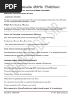 Class IX Registration Form 2024-25 | PDF