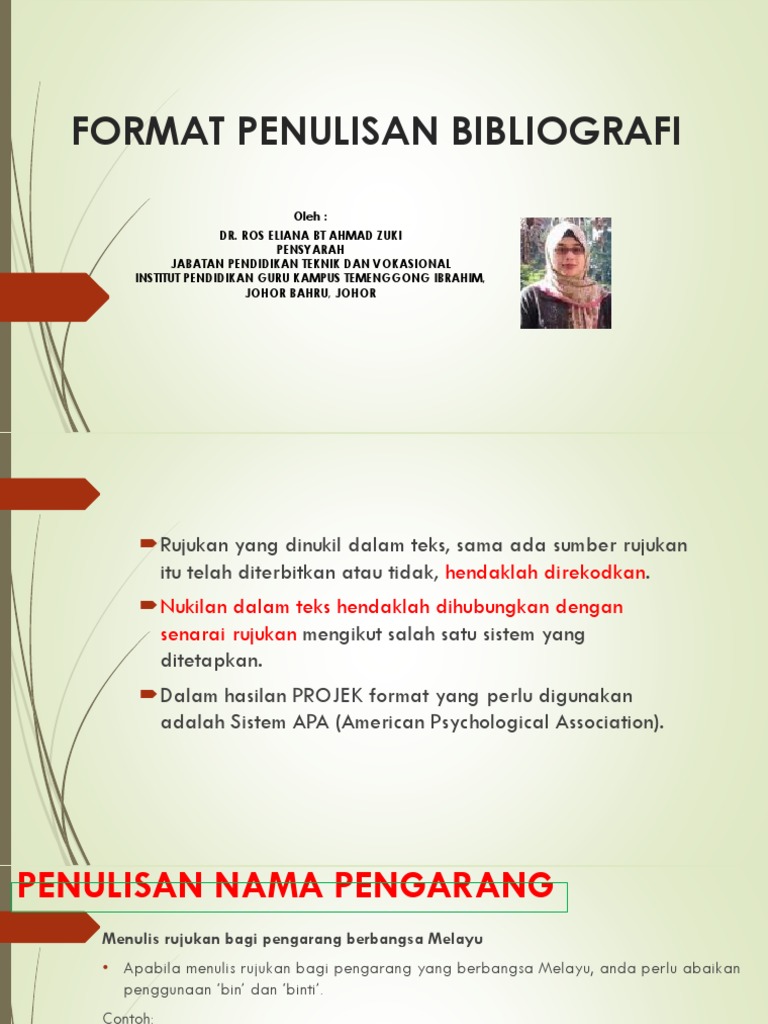 Format Penulisan Rujukan | PDF | Seni & Disiplin Bahasa | Sejarah