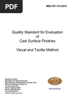 Ansi MSS SP-55-2011 | PDF | Casting (Metalworking) | Steel