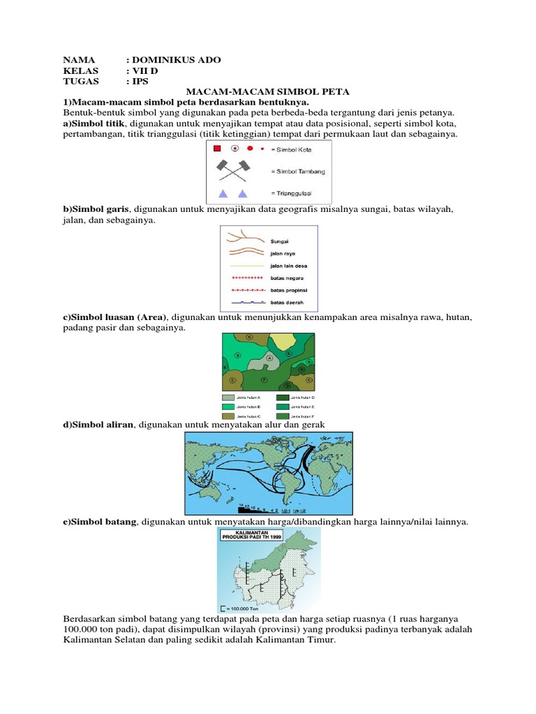 MACAM Simbol Peta | PDF
