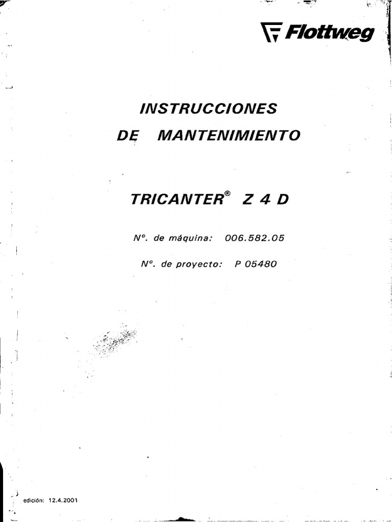 Tricanter Z4D | PDF