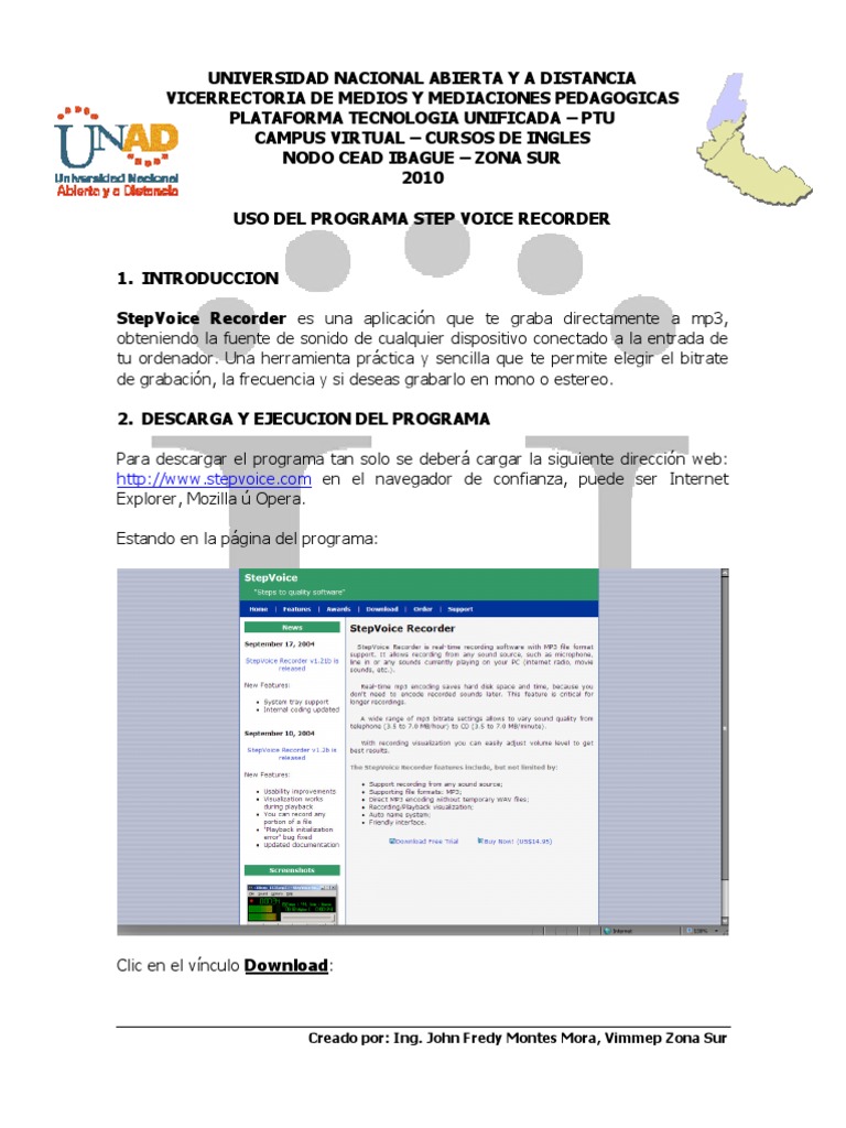 Tutorial Step Voice Recorder | PDF | Archivo de computadora | Point and Click