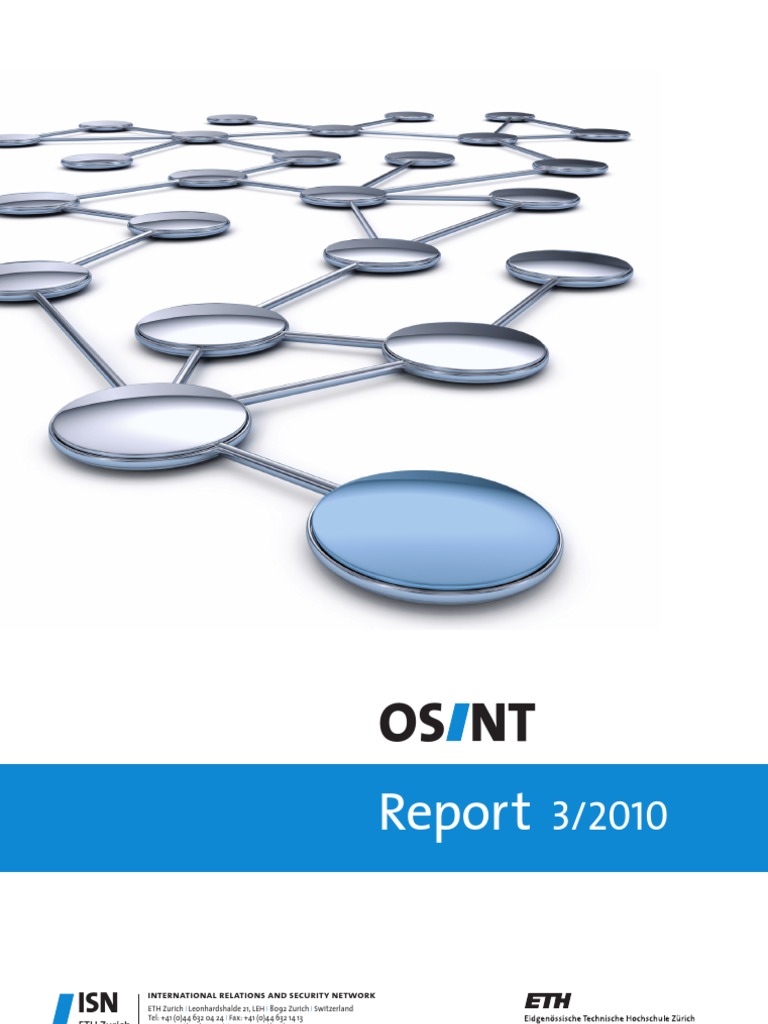 OSINT Report 3/2010t Final Q3-2010 | PDF | National Security | Government OSINT Report 3/2010t Final Q3-2010 | PDF | National Security | Government
