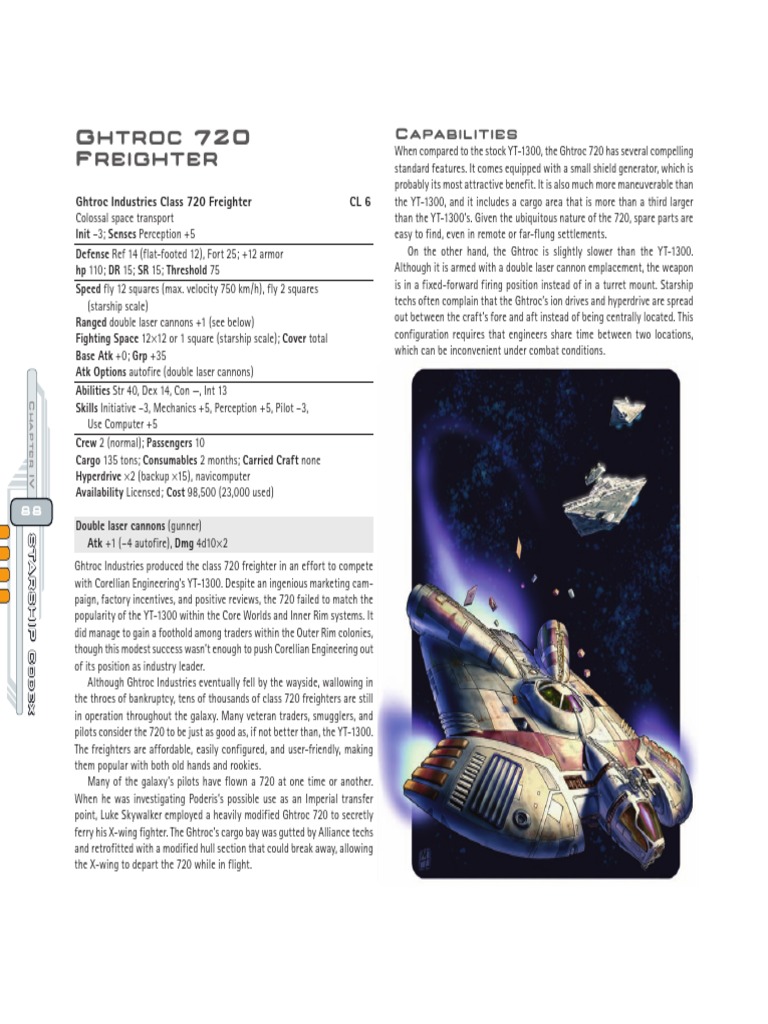 Ghtroc 720 Light Freighter Preview | PDF