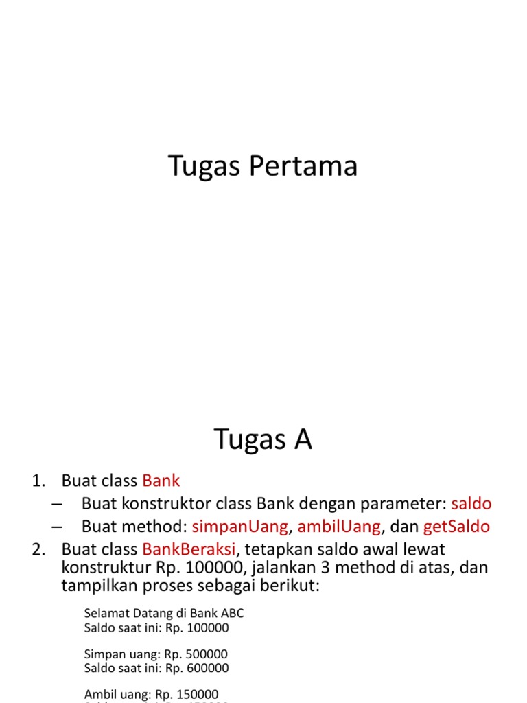 Memprogramkan Kelas dan Objek Dasar di Java | PDF