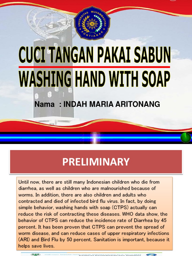 Bahasa Inggris Cuci Tangan | PDF | Hand Washing | Medical Humanities